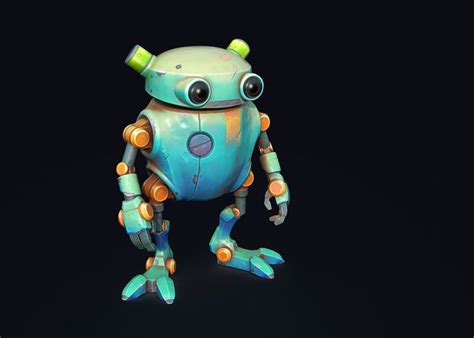 Artstation Eddie Robot Rob Shaw Robot Eddie Braddock