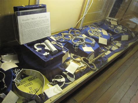 Shackles And Handcuffs On Display At Philips Magical Paradise Museum