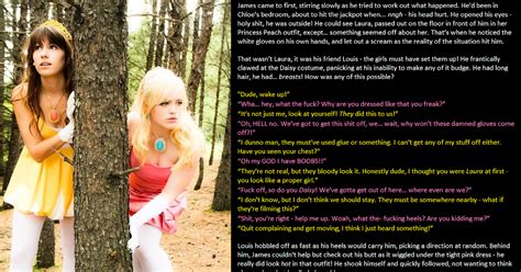 Emilys Tg Captions Peach And Daisy