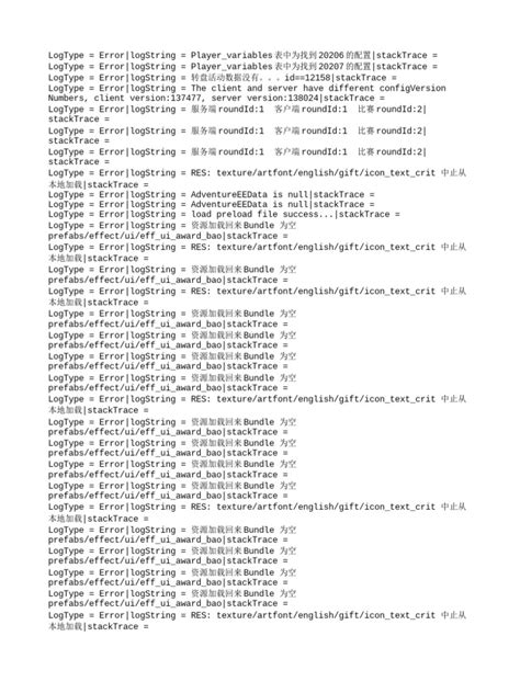 Unity Log Pdf