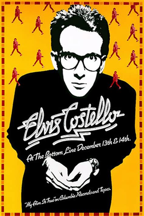 Elvis Costello And The Attractions 1977 Gig Poster Print Etsy