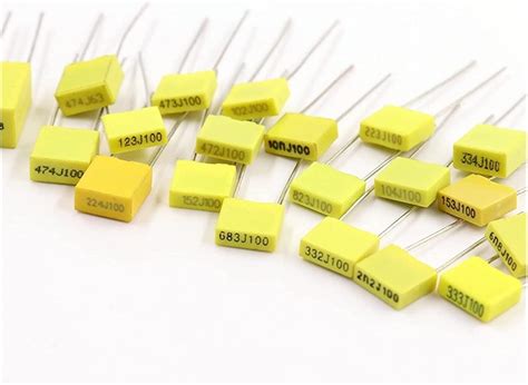 Switch Capacitor Kit 20 Pcs Polypropylene Safety Film 100v 1nf ~ 470nf