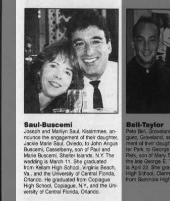 Marriage Of Saul Buscemi ™