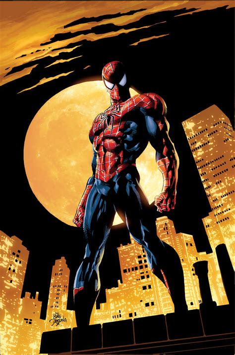 Spiderman Comic Cover Art