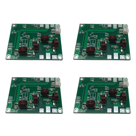 4x 0 1kw 88 108mhz Low Pass Filter Coupling For Fm Transmitter