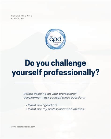 Cpd Standards Office On Linkedin 15 Minutes Of Self Reflection Boost