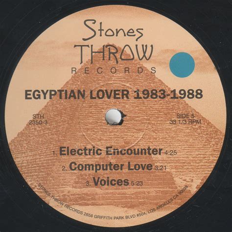 Egyptian Lover Egyptian Lover 1983 1988 Used Vinyl High Fidelity