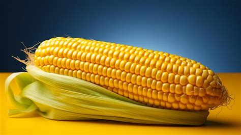 Premium Ai Image Fresh Corn Kernels On White Background