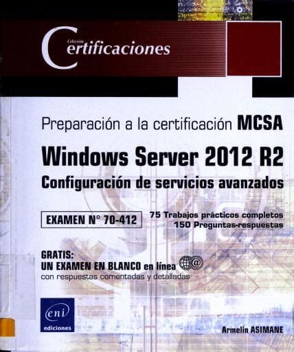 Preparación Para La Certificación Mcsa Windows Server