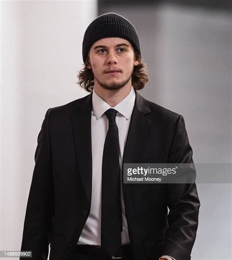 Jack Hughes Of The New Jersey Devils Arrives To The Arena Prior To
