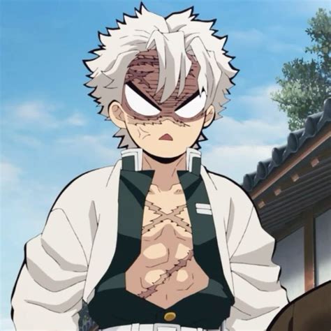 Sanemi Shinazugawa Pfp》♡°~ Anime Guys Manga Drawing Chibi