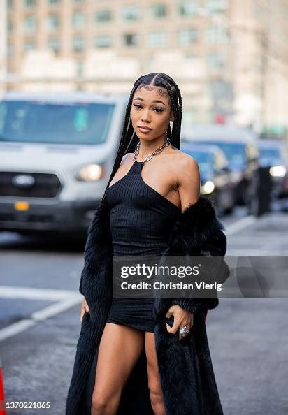 Coi Leray Is Seen Outside Hardware Ldn During New York Fashion Week