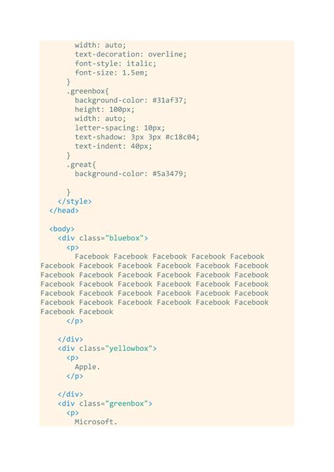 2 Css Chapter Roadmap And Full Source Codepdf Web Design And Html Internet