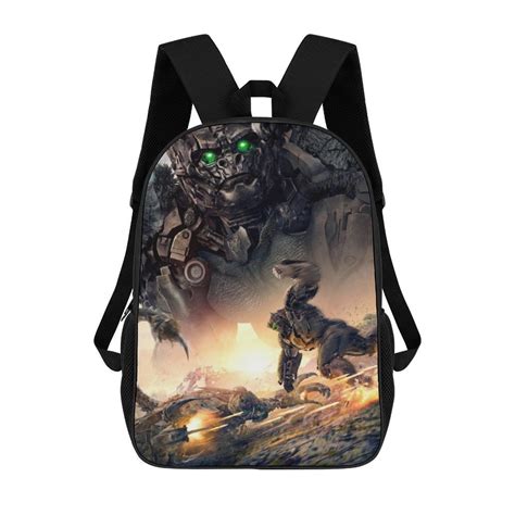 Cute Cartoon Transformers 100 17 Large Front Pocket Adjustable Mesh