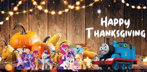 Happy Thanksgiving Ttte And Mlp By Darkmoonanimation On Deviantart