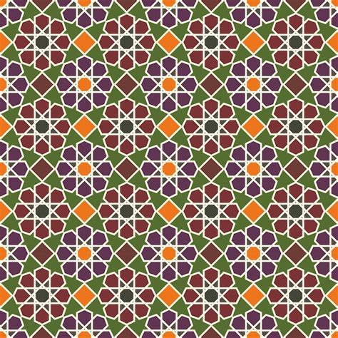 Premium Vector Arabic Pattern Background Islamic Ornament Vector Traditional Arabian Geometry