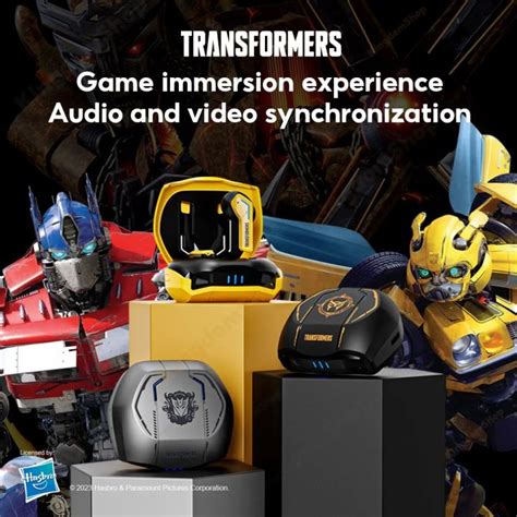 Transformers Tf T06 Hifi Stereo Earbuds 5 3 Wireless Earphone Enc Noise Reduction Gaming Music