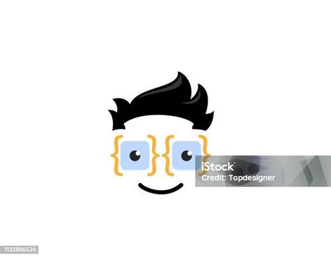 Geek Boy Coding Design Sign Stock Illustration Download Image Now