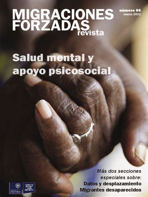 Migración Forzada Pdf Salud Mental Sicología