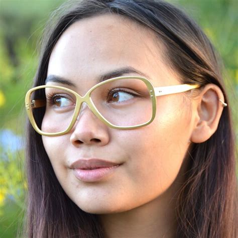 Vintage Glasses Frames Gold Gem