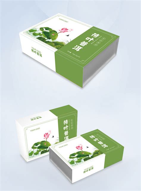 Lotus Leaf Tea Packaging Design Template Imagepicture Free Download