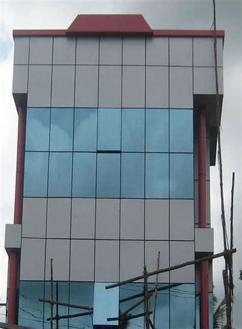 Acp Glass Cladding 6 Mm At Rs 250sq Ft In Ahmedabad Id 2854687607497