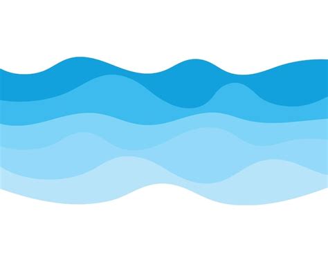 Premium Vector Abstract Water Wave Design Background