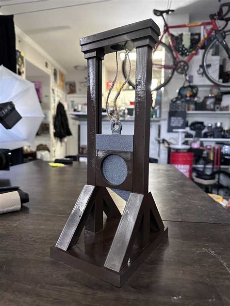The Guillotine Of Life By 3d Finesse Download Free Stl Model