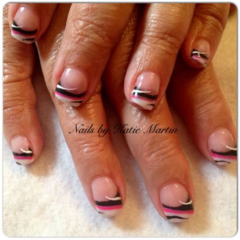 Pattern Gel Nails Nails How To Do Nails Gel