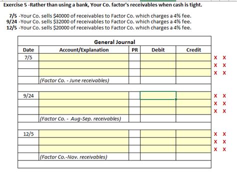 solved xercise 5 rather than using a bank your co