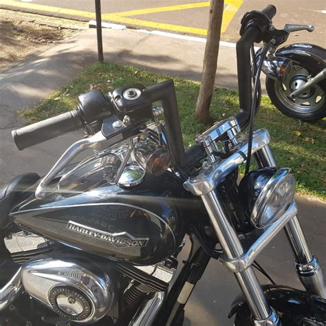 Guidão Zed Stronger 114 Para Harley Davidson Skull Custom Parts