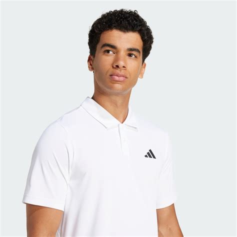 Adidas Club Tennis Polo Shirt White Adidas Iq