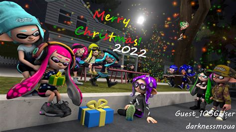 Splatoon Sfm Merry Christmas 2022 By Itsguest1056user On Deviantart