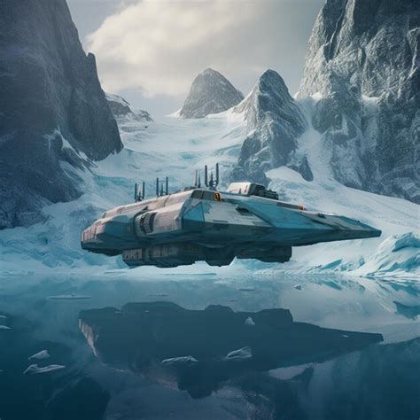 Lambda Class T 4a Shuttle From Star Wars Premium Ai Generated Image