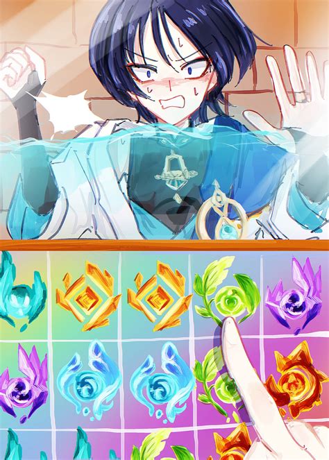 Dry Eyes Scaramouche Genshin Impact Wanderer Genshin Impact