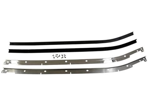 69 82 Convertible Door Outer Window Seals Felts With Moldings Kit