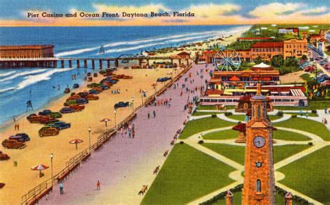 15 Amazing Postcards Showcase Daytona Beach In The 1950s Knowol