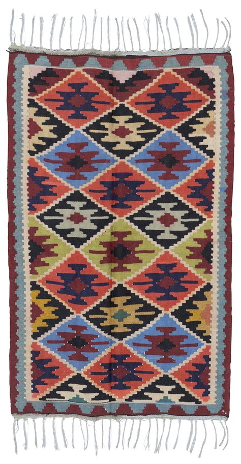 Turkish Kilim 22577 Antique Turkish Kilim 22577 Vintage Colorful