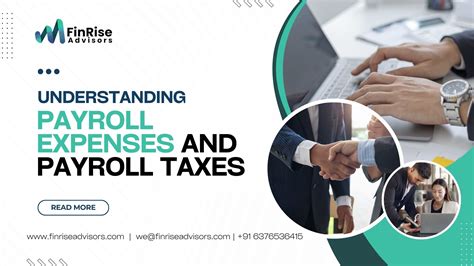 Understanding Payroll Expenses And Payroll Taxes