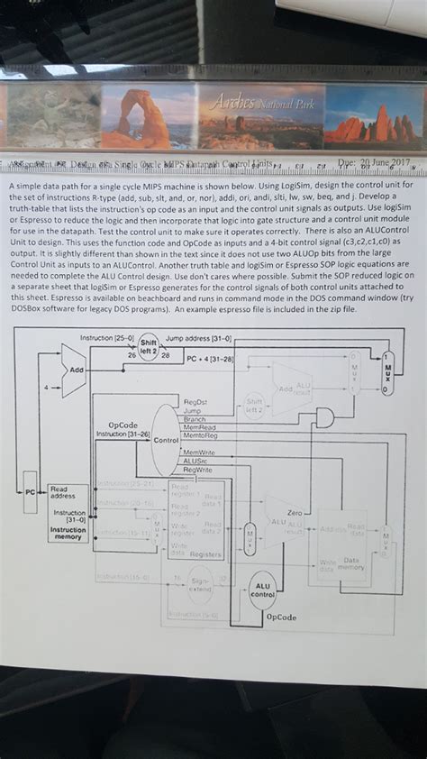Datapath Design For Single Cycle Mips Dataoath