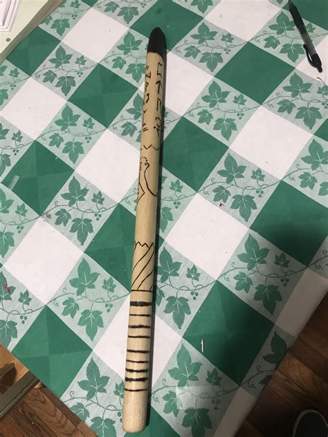 My Friend Made Me My Own Blasting Rod For Christmas Fuego Rdresdenfiles