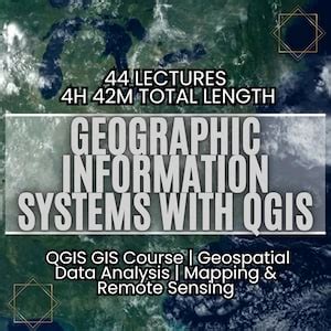 QGIS GIS Course Geospatial Data Analysis Mapping Remote Sensing Master Vector Raster