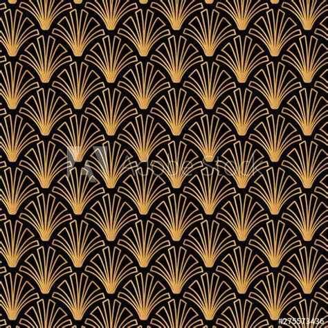 Elegant Geometric Art Deco Pattern