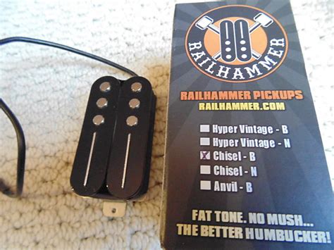 Railhammer Chisel Pickup Bridge Reverb