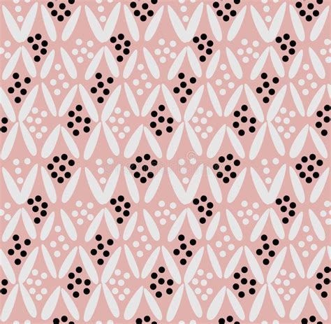 Japanese Dot Diamond Vector Seamless Pattern Stock Illustration