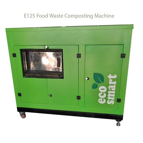Powder Coated E125 Food Waste Composting Machine High Quality