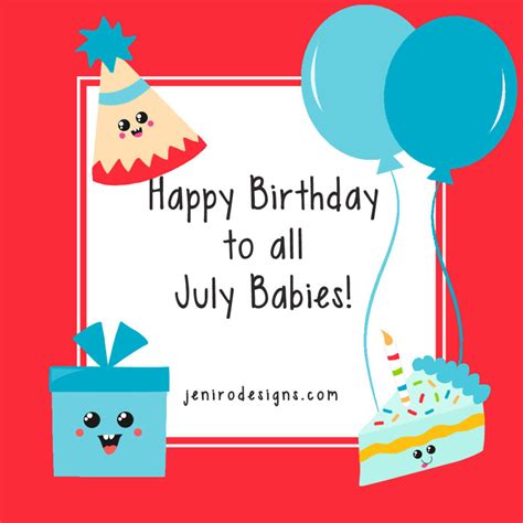 Free July Birthday Clipart Download Free July Birthday Clipart Png