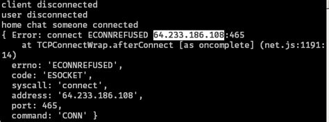 Nodejs Nodemailer Econnrefused Stack Overflow