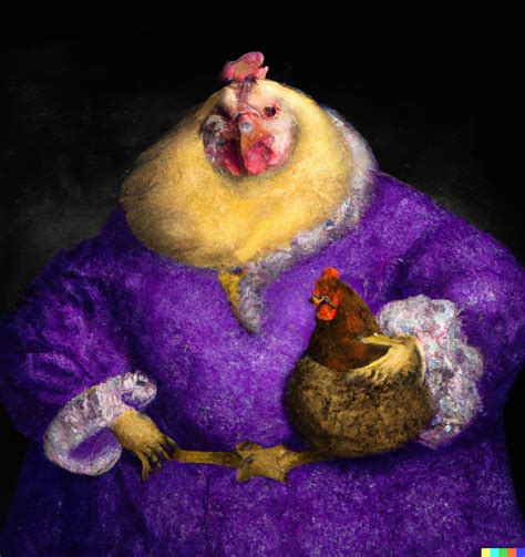 Purple Chickens
