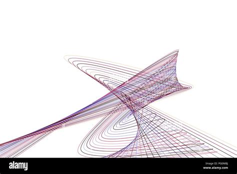 Shape Of Line And Curve Abstract Geometric Background Pattern Vector